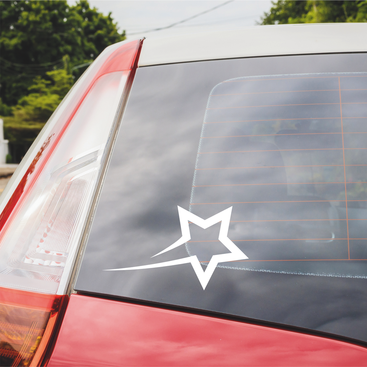 Shooting star decal – stickyart