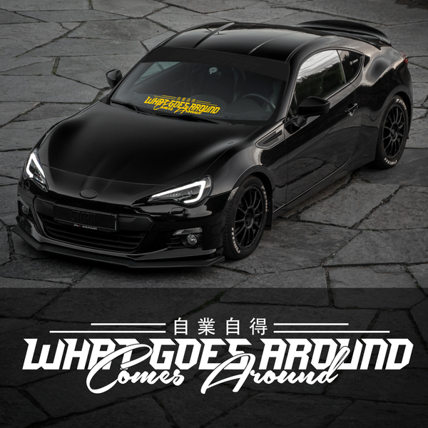 Karma - what goes around comes around decal – stickyart