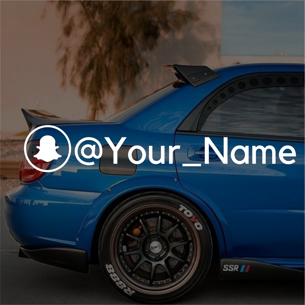 Snapchat custom name decals – stickyart